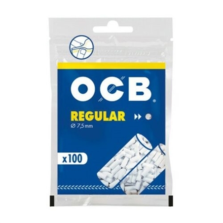 PROV-C01028005 OCB FILTRI REGULAR 7,5 mm 100 LISCI DL-30 - [OCBF8]